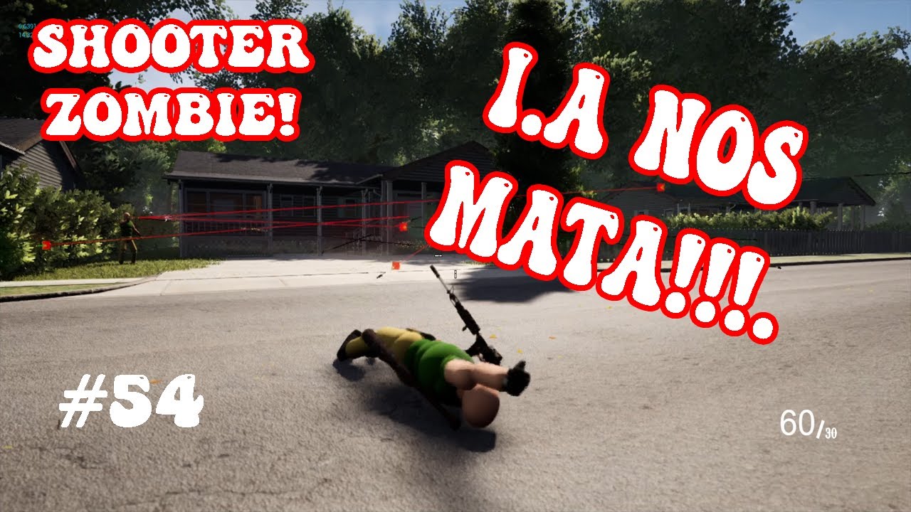UE5|#54 Shooter Zombie! I A nos genera daño y nos mata! - YouTube