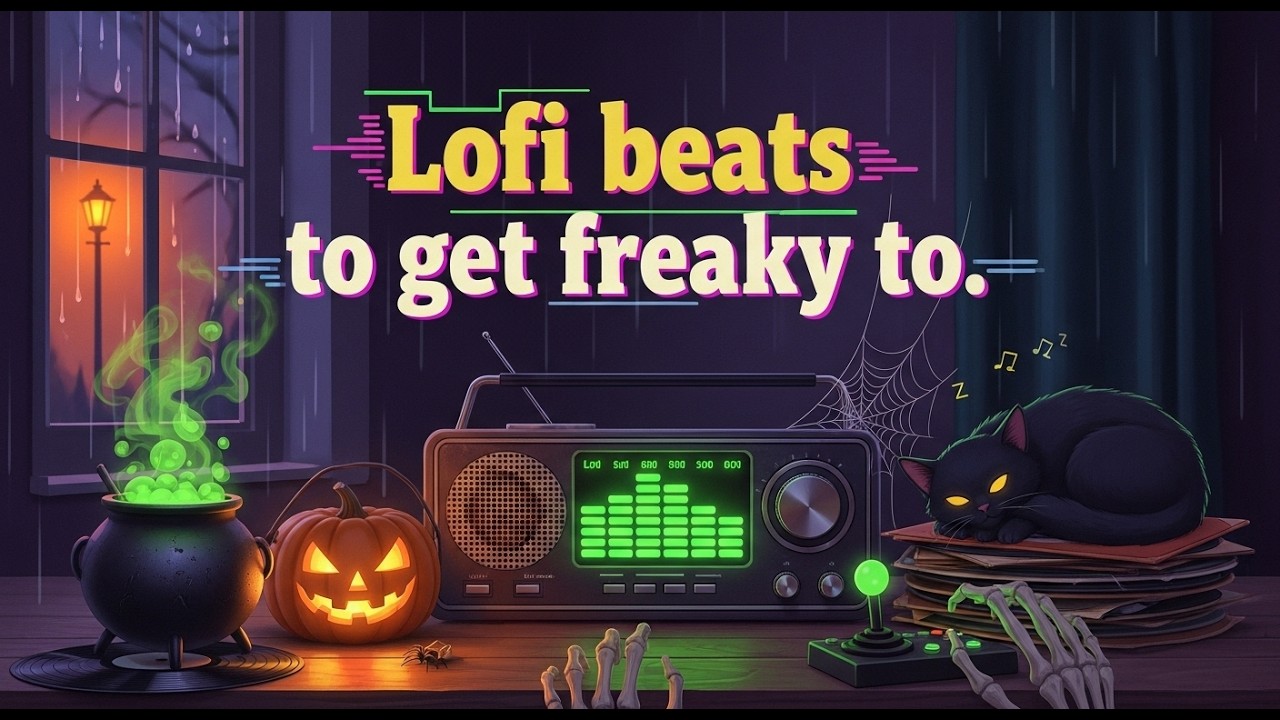 Haunted Halloween Lofi Instrumental 🎃 | 17 Min Spooky Study Beats to ...