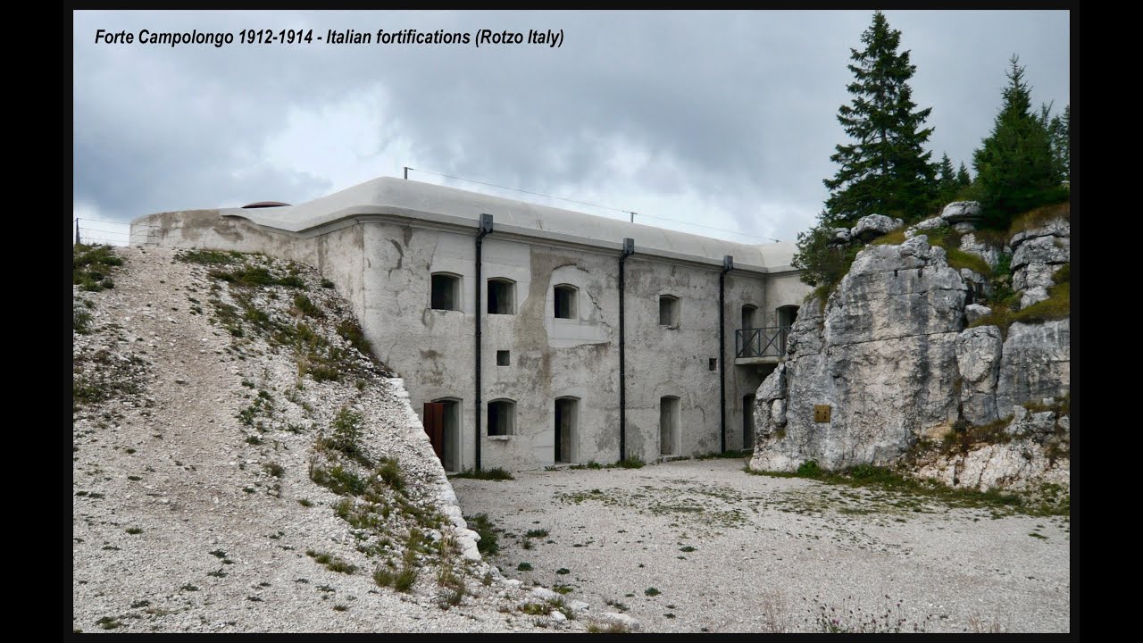 Forte Campolongo (1912-1914) Rotzo Italy - YouTube
