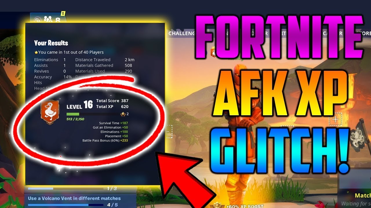 INSANE *NEW* AFK XP FORNITE GLITCH! *SEASON 8* (TUTORIAL) - FORTNITE ...