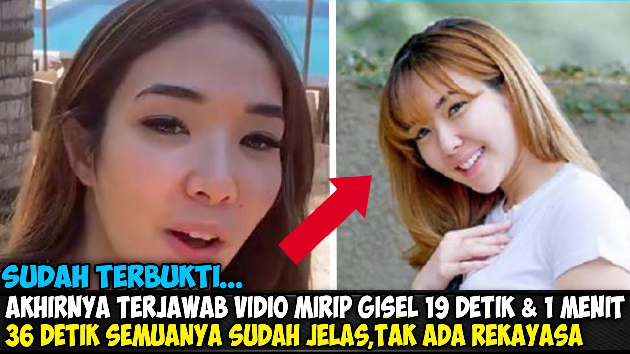 4KH1RNY4! VIDI0 M1R1P GISEL TERB4RU 19 DETIK & 1 MENIT 36 DETIK ...
