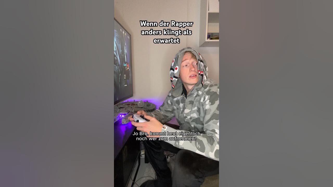 Wenn der Rapper anders klingt, als erwartet… - YouTube