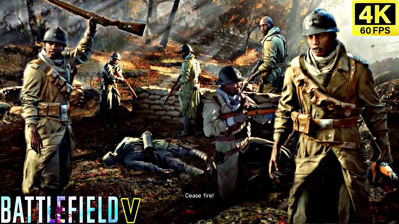 Tiraleur : Battlefield V Campaign | 4K Graphic 60FPS gameplay | Mission ...