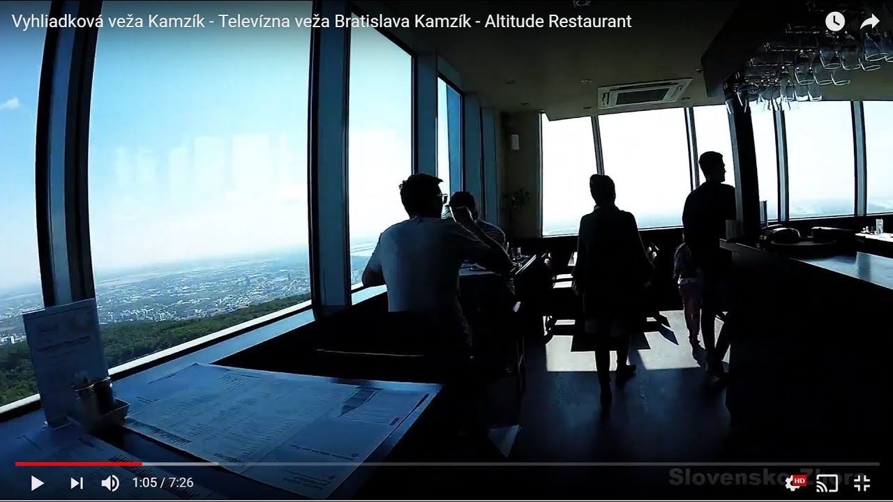 Vyhliadková veža Kamzík - Televízna veža Bratislava Kamzík - Altitude ...