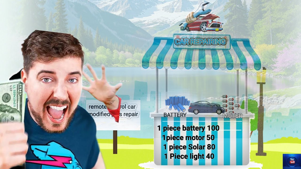 FOR KID CAR REPAIRING SHOPIN REAL LIFE 75 DAYS 1 | #carrepairshop # ...