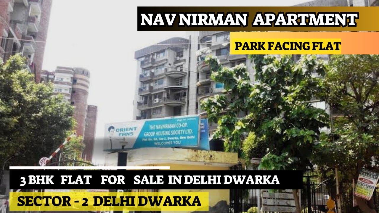 3 BHK Flat for sale in Dwarka Delhi | Nav Nirman Apartment Dwarka Sec 2 ...