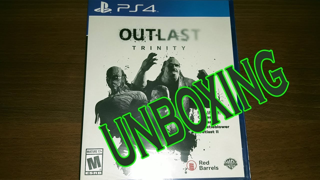 UNBOXING | OUTLAST TRINITY | PS4 - YouTube