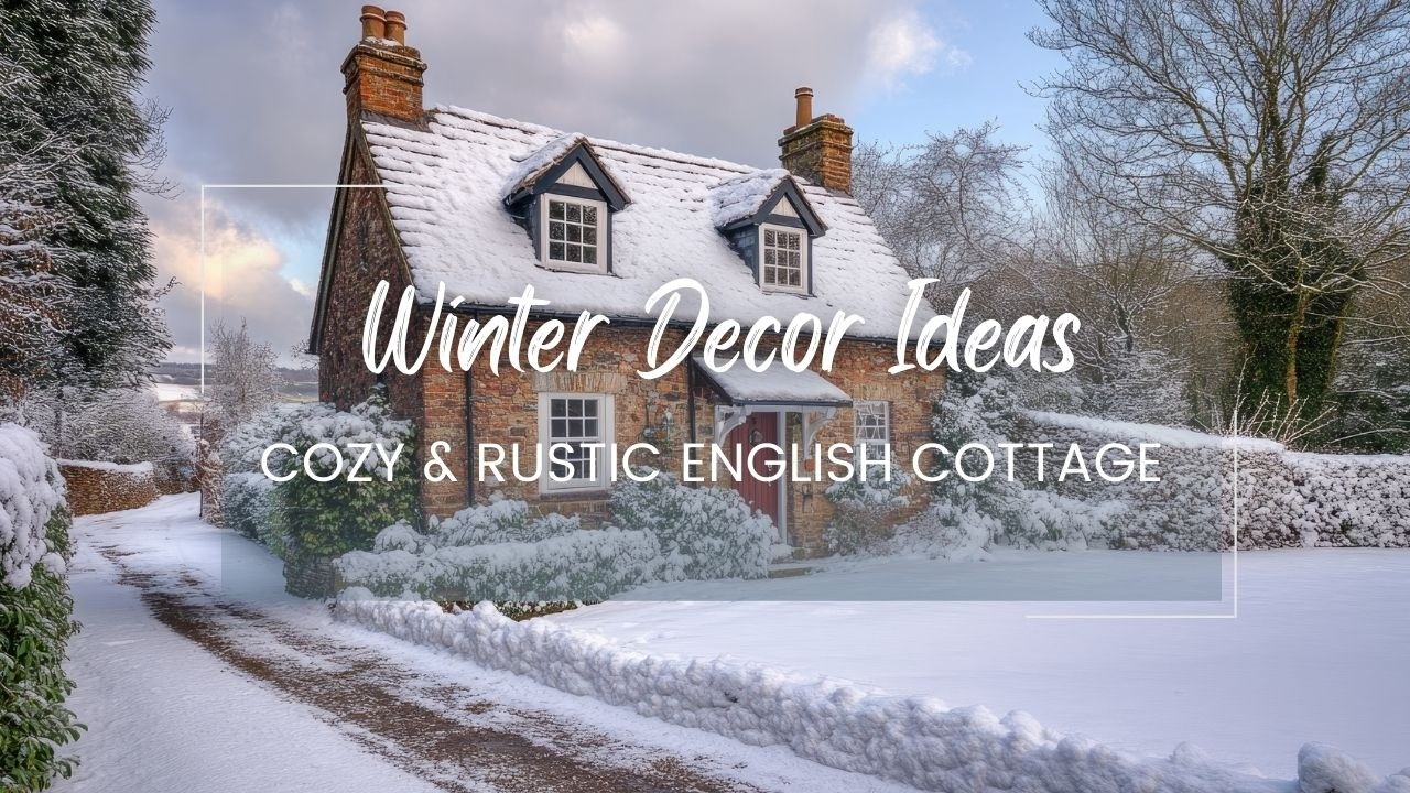 English Cottage Winter Decor Ideas – Transform Your Home into a Cozy ...