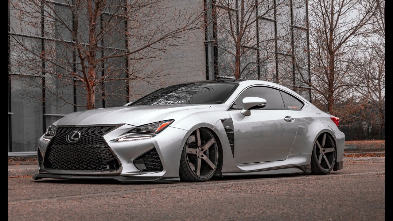 LEXUS RC-F ARTISAN SPIRIT BODY KIT - YouTube