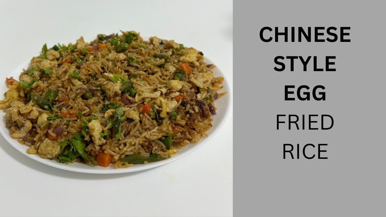 Chinese Style Egg Fried Rice. - YouTube