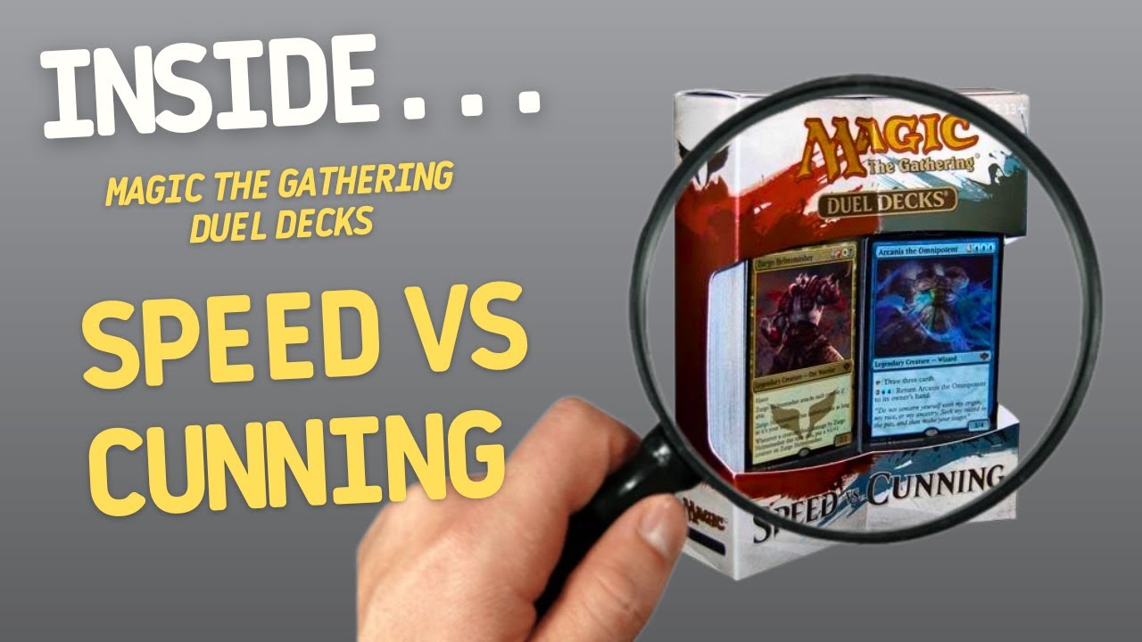 Magic The Gathering Duel Decks Speed vs Cunning | Inside with João ...