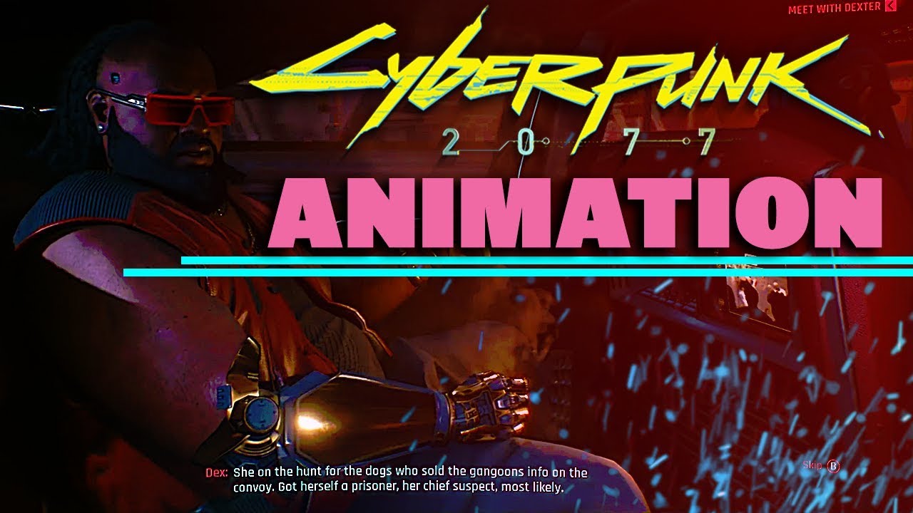 Cyberpunk 2077 Gameplay Animation Dive - YouTube