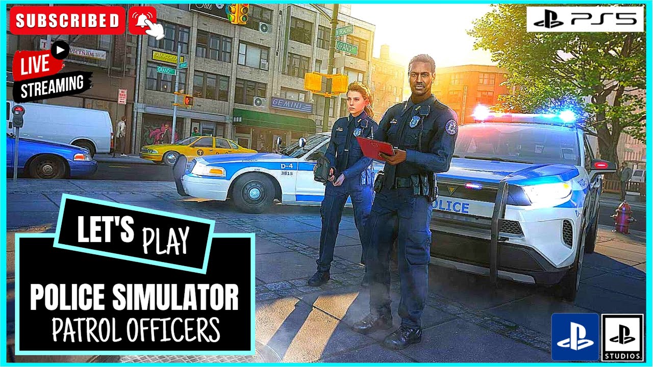 POLICE SIMULATOR: PATROL OFFICERS - PART 1 - PS5 / 1080P 60FPS #gaming ...