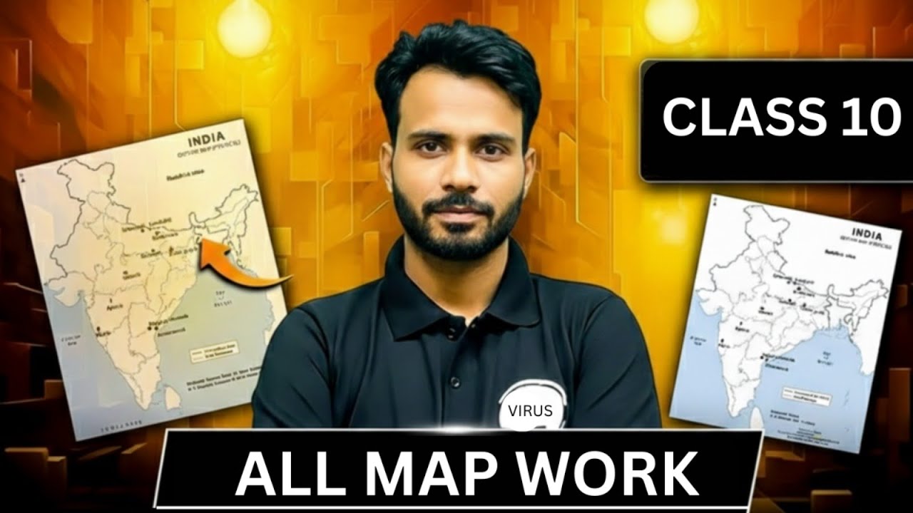Class 10 S.St Map Work | Full Map Explanation | By Shazim Khan - YouTube
