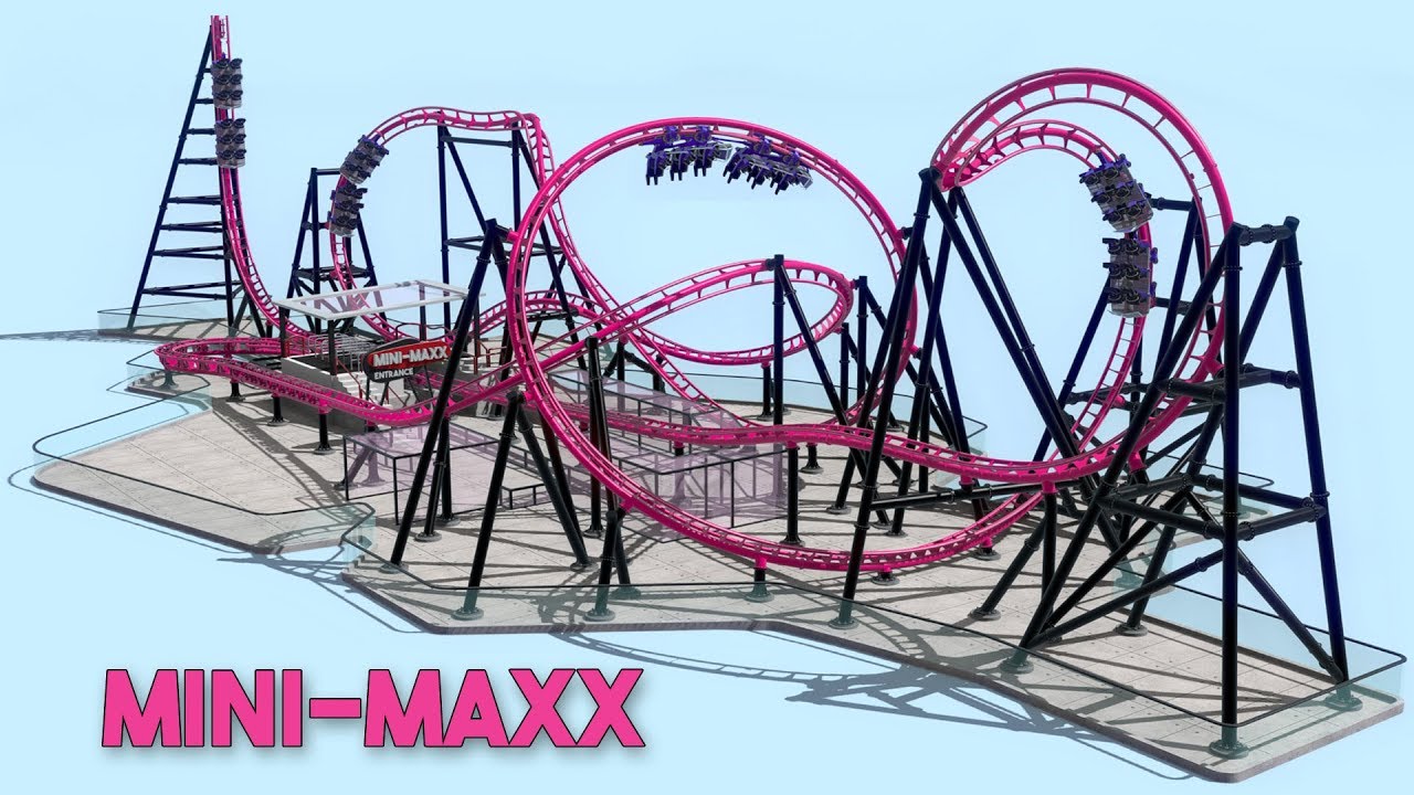 Mini-Maxx | No Limits 2 | Shuttle-Launch Maurer X-Car - YouTube