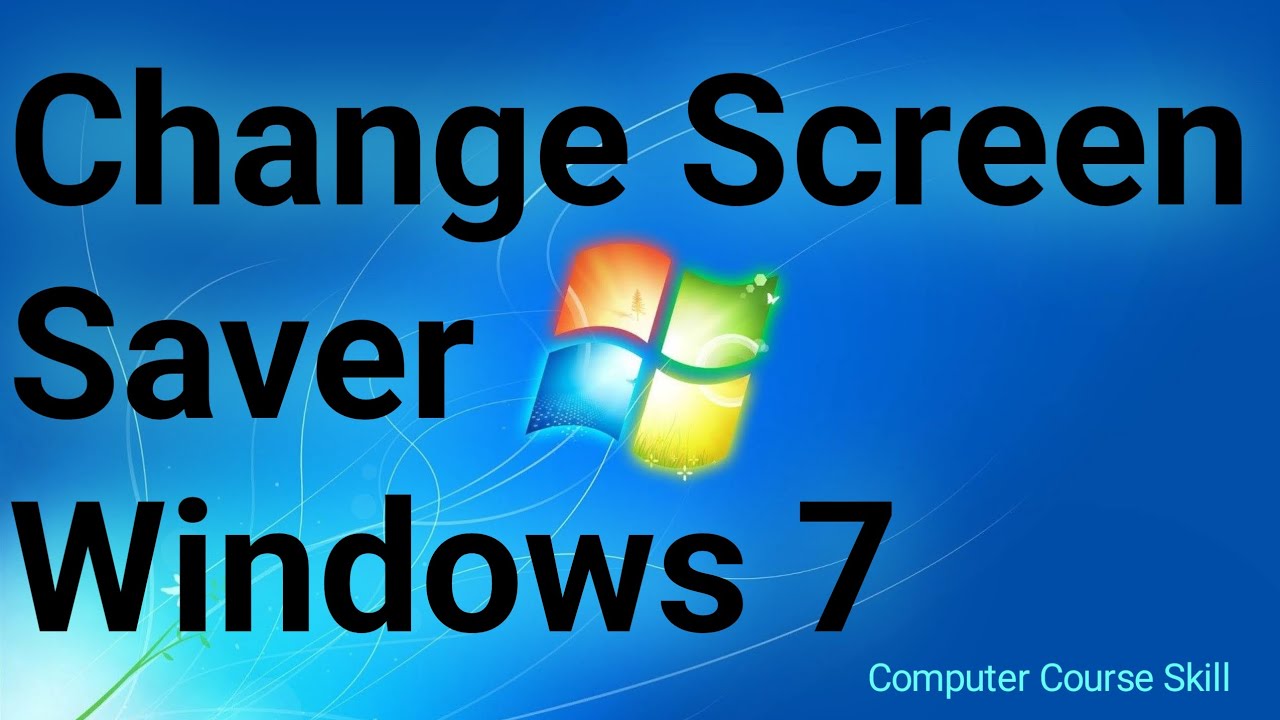 Windows 7 Screen Saver / How to Apply Screen Saver on Windows 7 # ...