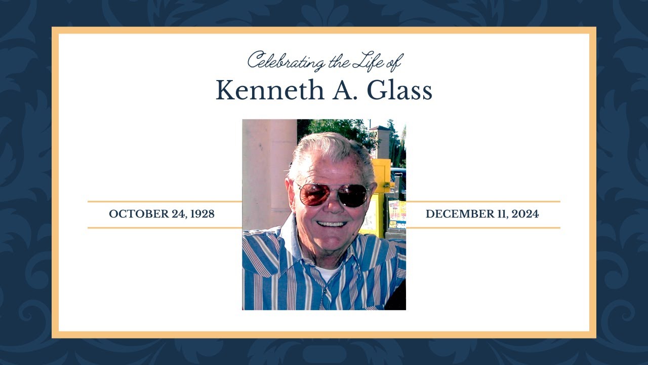 Kenneth A. Glass Celebration of Life - YouTube