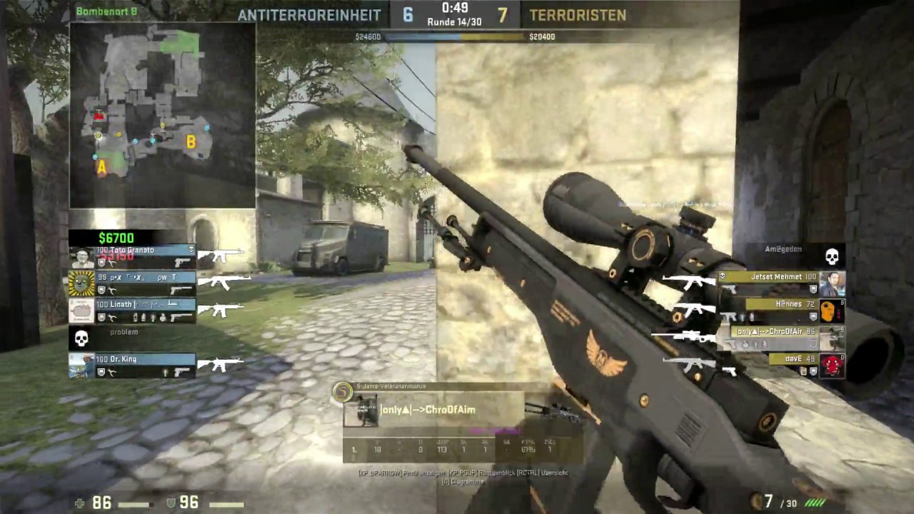 Cheater at CS:GO Matchmaking - YouTube