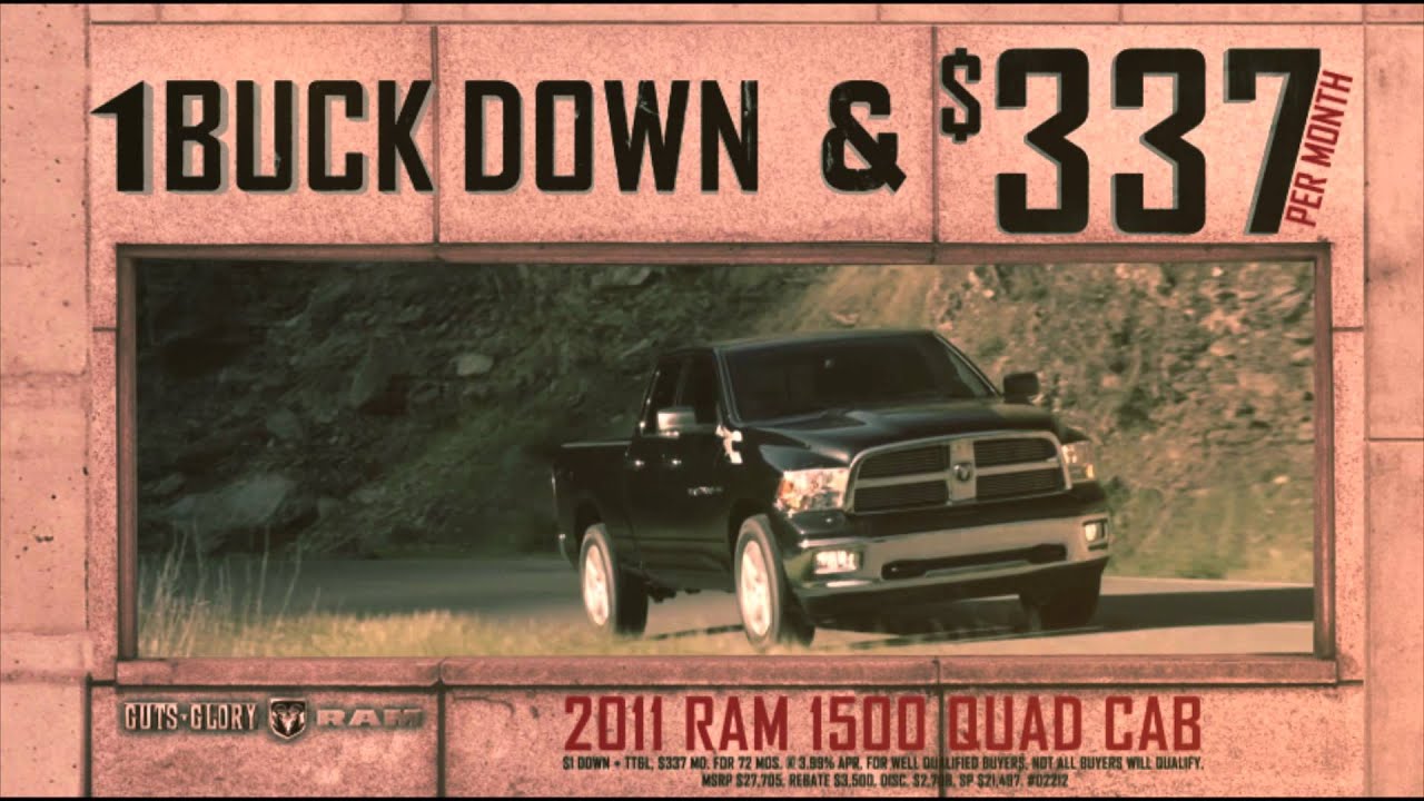 All Star DCJ in Amarillo, TX - 1 Buck Ram Truck Month - YouTube