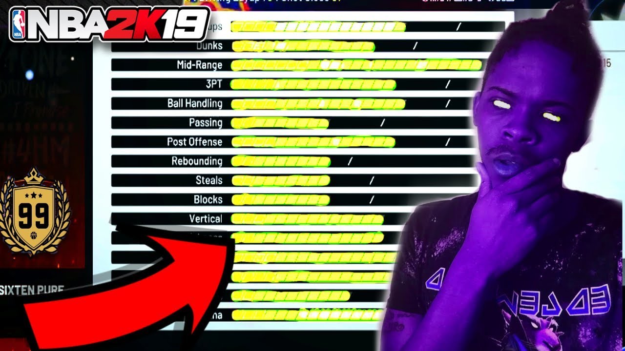THE TRUTH ABOUT NBA 2K19 BUILDS AND STATS (NBA 2K19 )SHOT CREATOR STATS ...