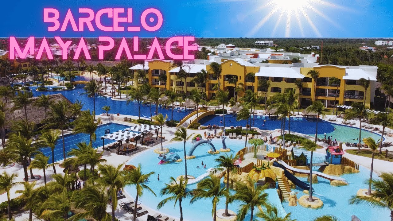 Barcelo Maya Palace Riviera Maya 2021 | Full Resort Tour | Kids ...