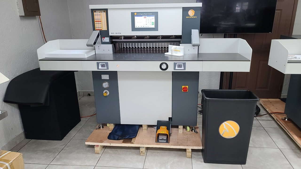 Shark Finishing Machinery SC-31TS - YouTube