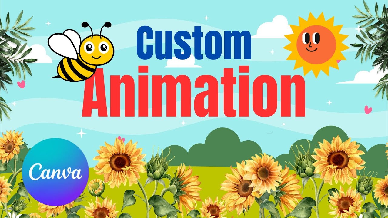 💜 Canva Animation: How to Create a CUSTOM Animation in Canva - YouTube