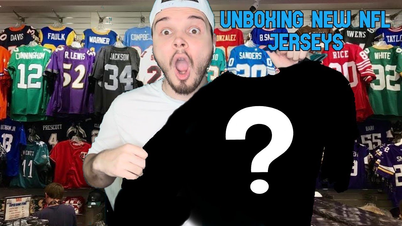 UNBOXING *NEW* NFL JERSEYS FOR COLLECTION - YouTube