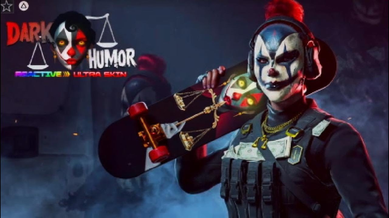 *NEW* Reactive Ultra Skin DARK HUMOR - SMIRK MERC (Rossi) - Black Ops 6 ...
