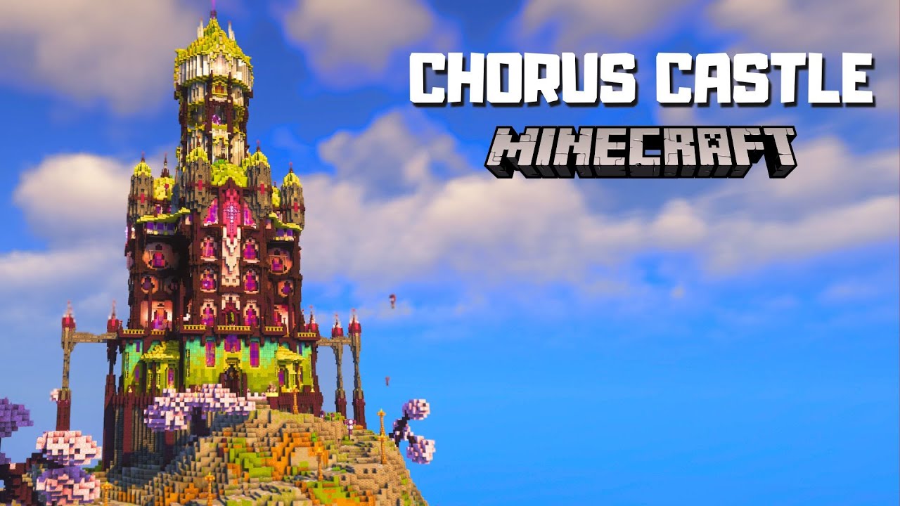 Chorus Castle - Minecraft Timelapse - YouTube