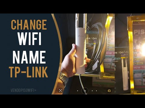 Change wifi name Vendo Piso Wifi | tp-link Wireless outdoor Access ...