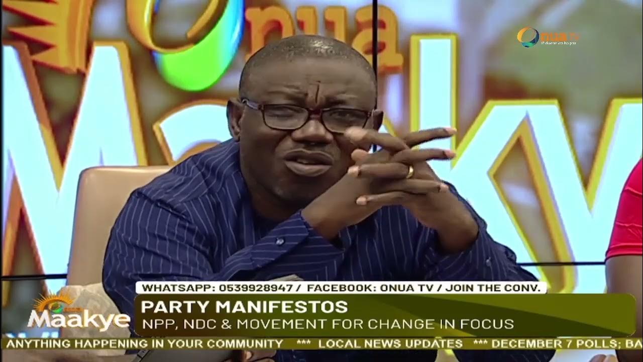 Isaac Adongo explains that the NPP matches nowhere with the NDC's roads constructed - YouTube