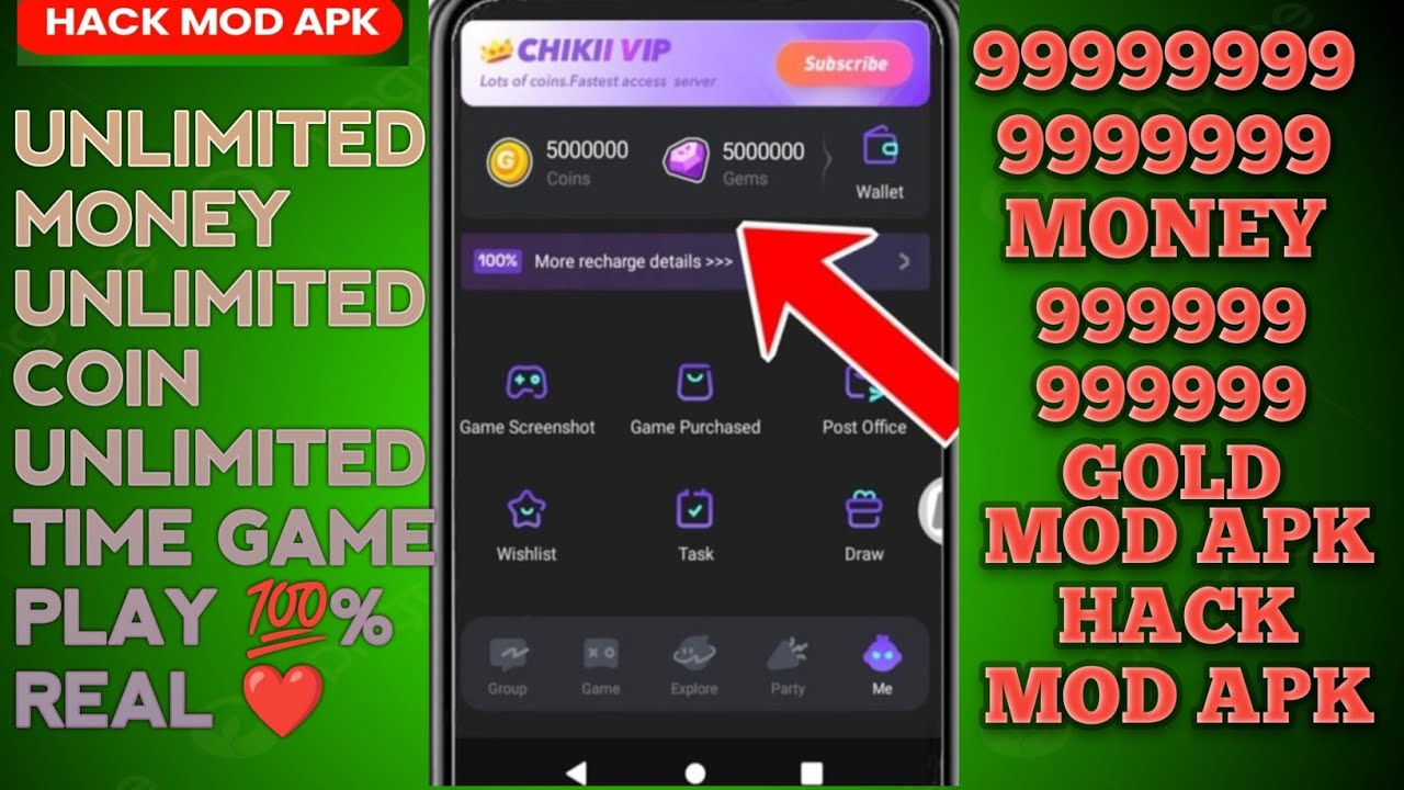 CHIKKI MOD APK 2024 - CHIKKI APP FREE COINS HACK - CHIKKI APP UNLIMITED ...