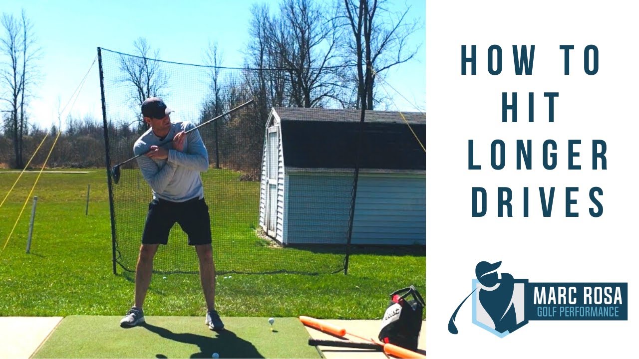 GOLF - How To Hit Longer Drives - YouTube