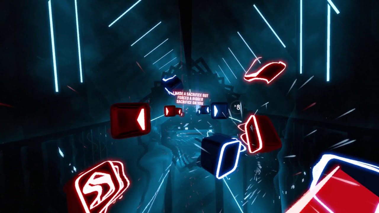 [Beat Saber] Red Like Roses Part II Gameplay Preview - YouTube