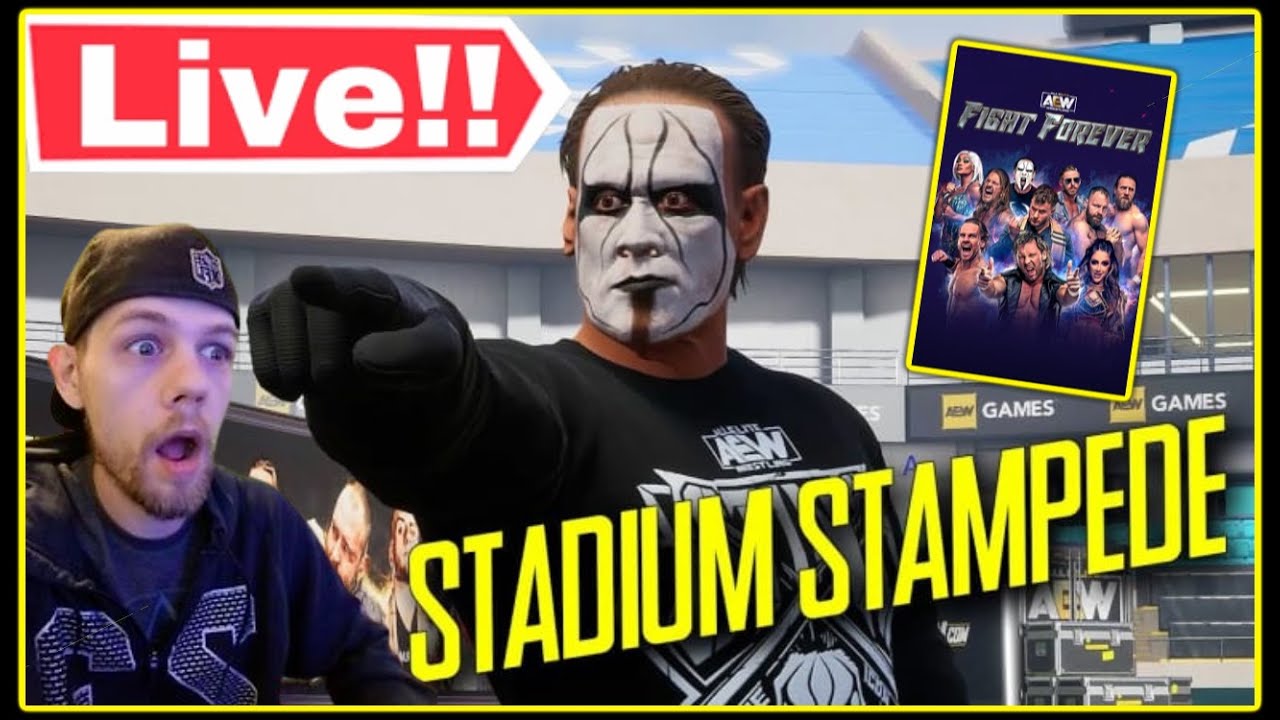 STADIUM STAMPEDE IS HERE! FIRST EVER WRESTLING BATTLE ROYALE! | AEW ...