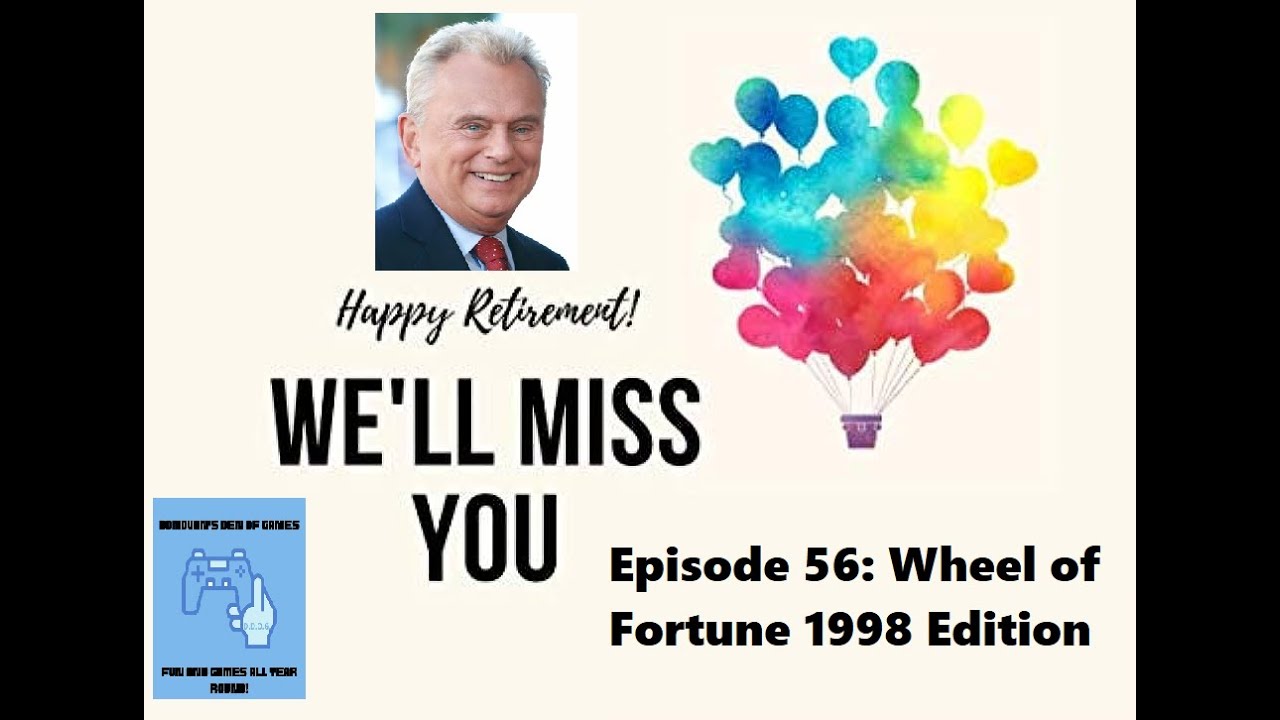 Wheel of Fortune [Pat Sajak Farewell Series] Episode 56: Wheel of ...