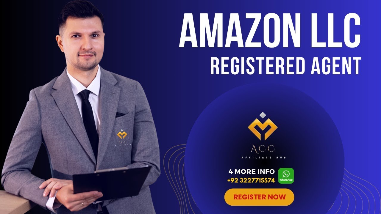 Amazon LLC Formation| How To Get Registered Agent Services For LLC # ...
