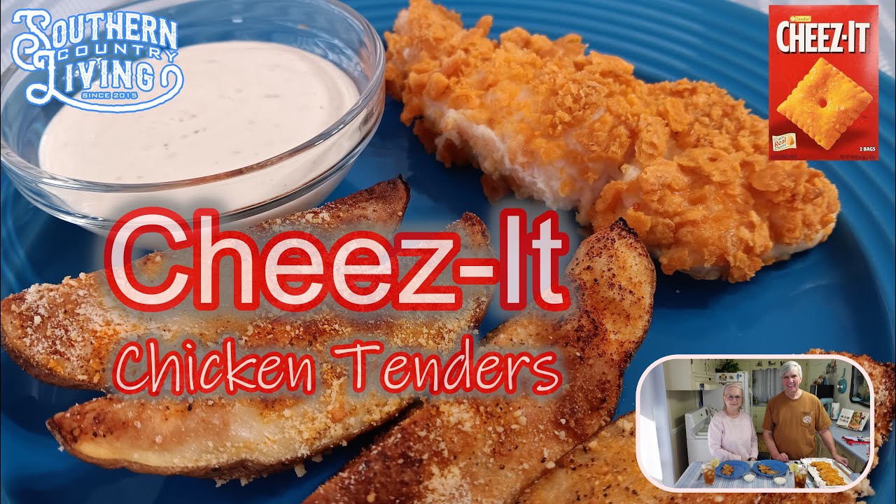 Cheez-It Chicken Tenders -- Cheesy and Crunchy - YouTube