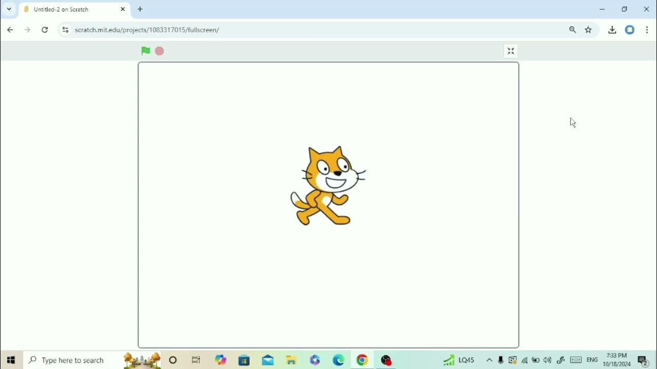 Tutorial Scratch : membuat karakter berjalan | tugas informatika💀 - YouTube