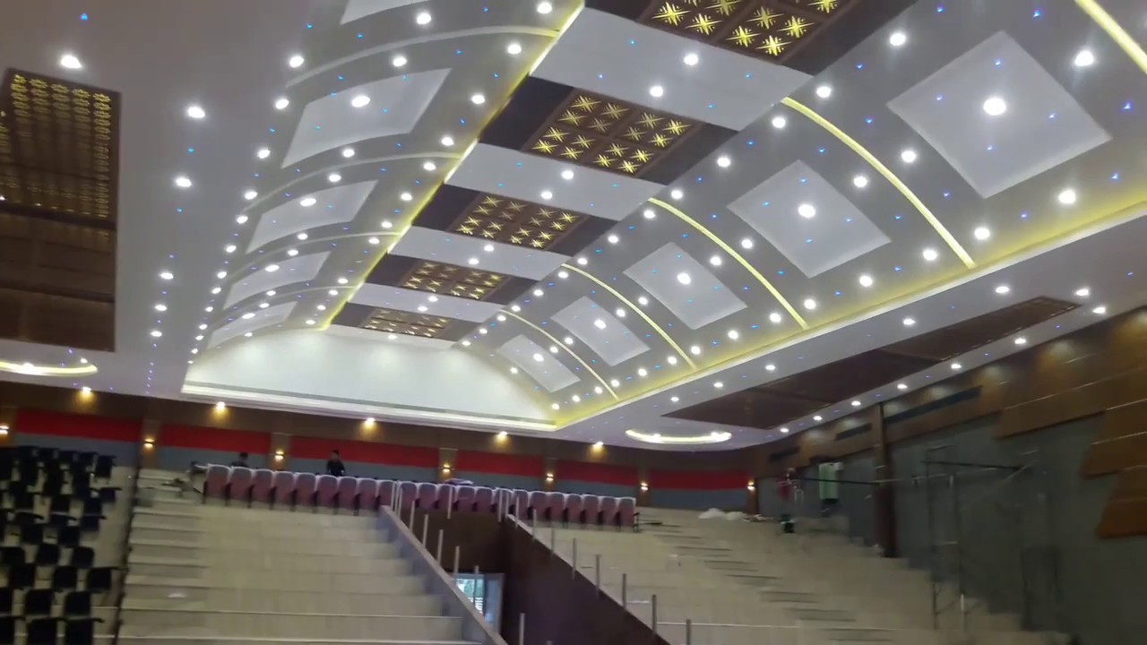 Beautiful Interior view of a auditorium - YouTube