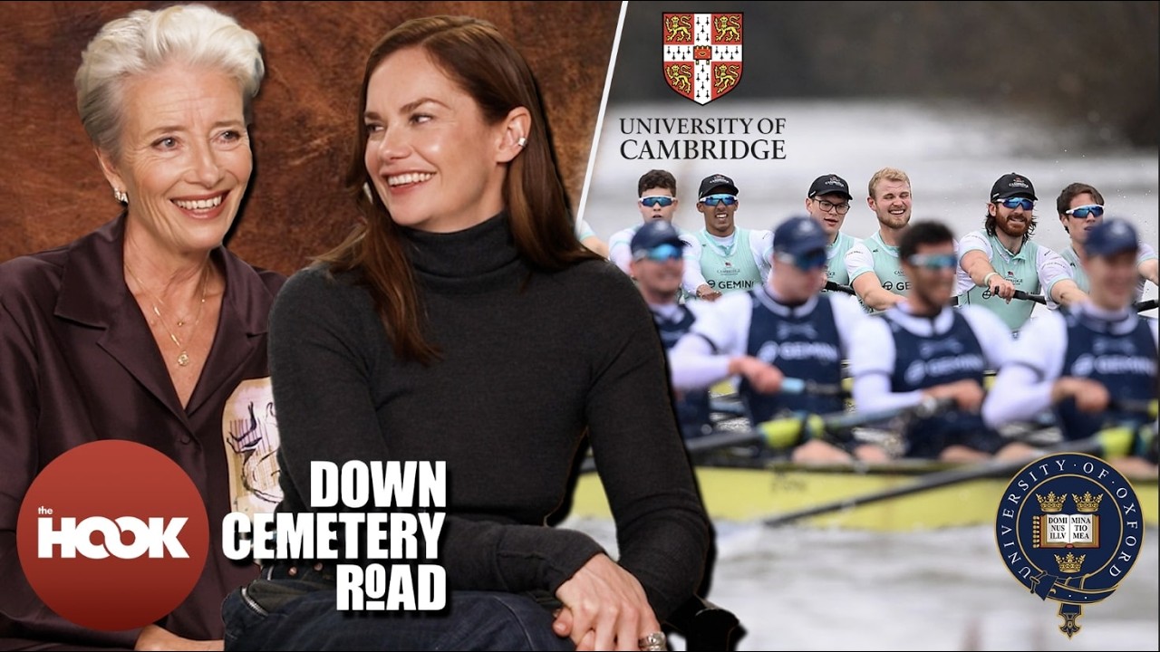 Emma Thompson's Cambridge vs Oxford rivarly was strong when filming ...