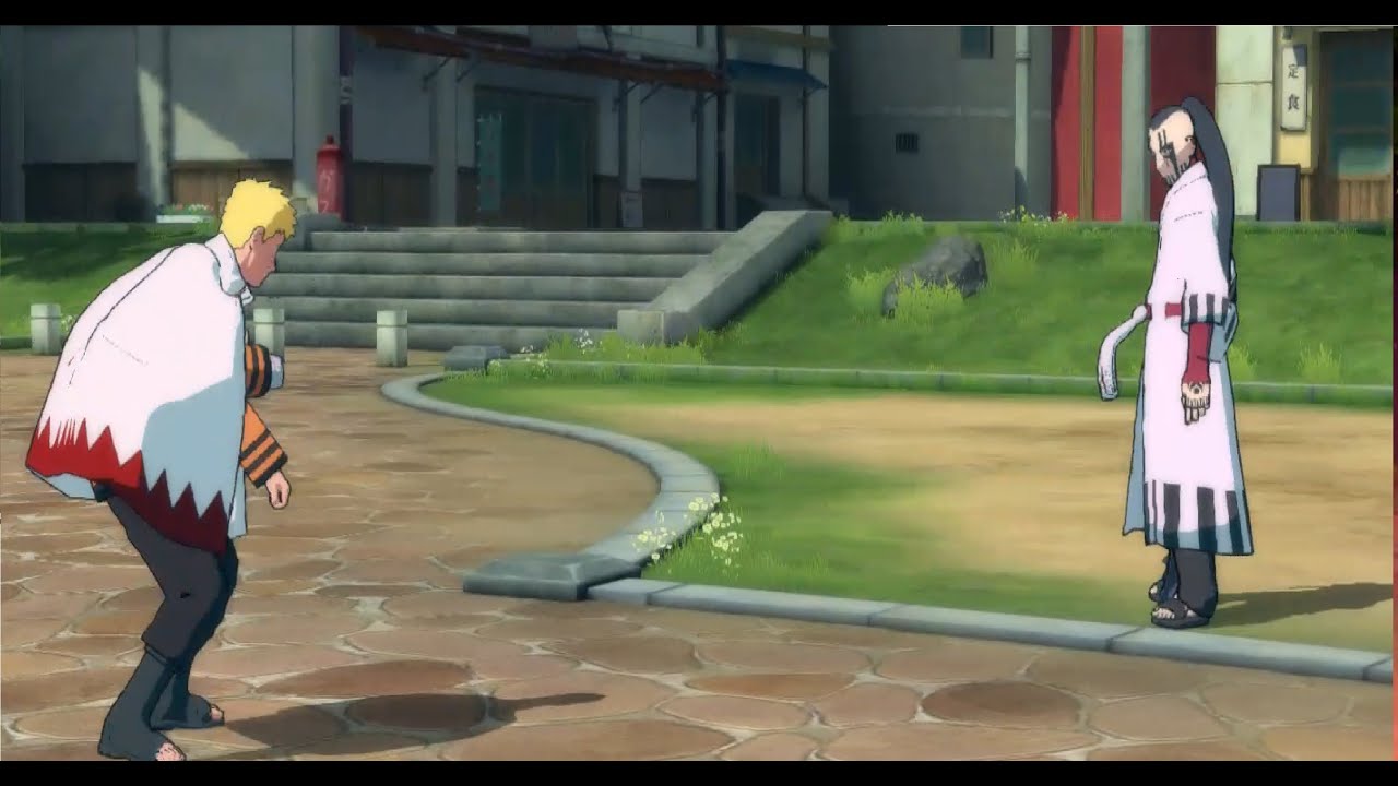 Naruto Hokage 7 without Kurama VS Jigen - YouTube