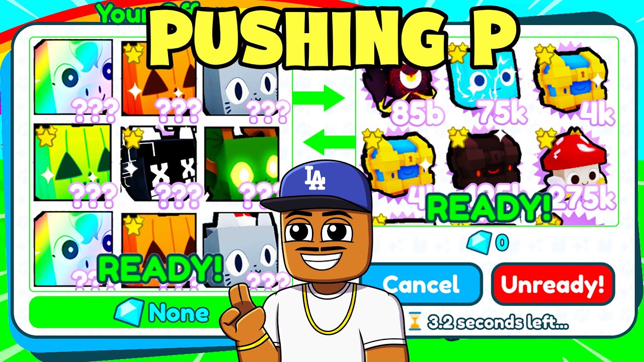 PUSHIN P in Pet Simulator X - YouTube
