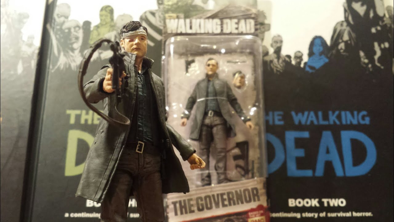 The walking dead tv series 6/ The Governor action figure (HD) - YouTube