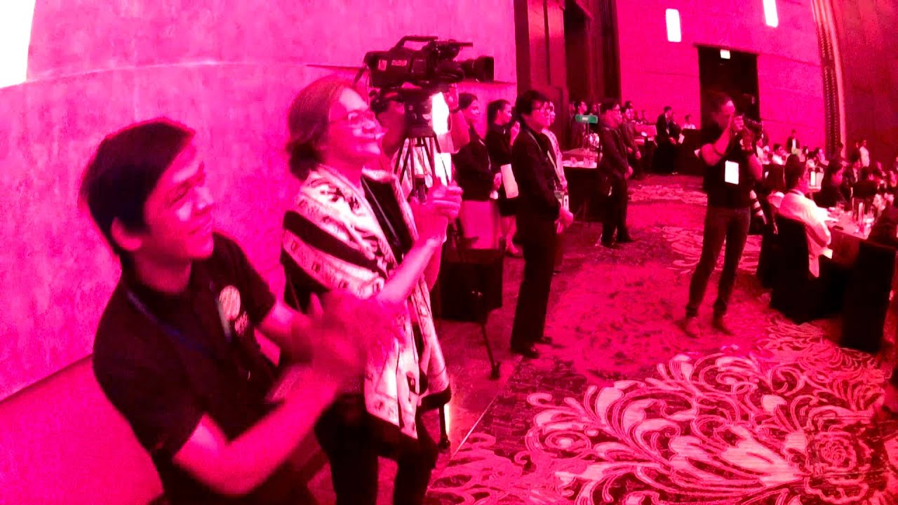 Behind the scenes - APEC Marriott Hotel show - YouTube