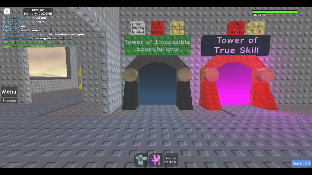 Completing Tower of Impossible Expectations (Low Intense) | Ring 1 ...