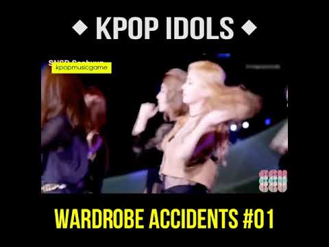 Kpop Idols Wardrobe Accidents #01