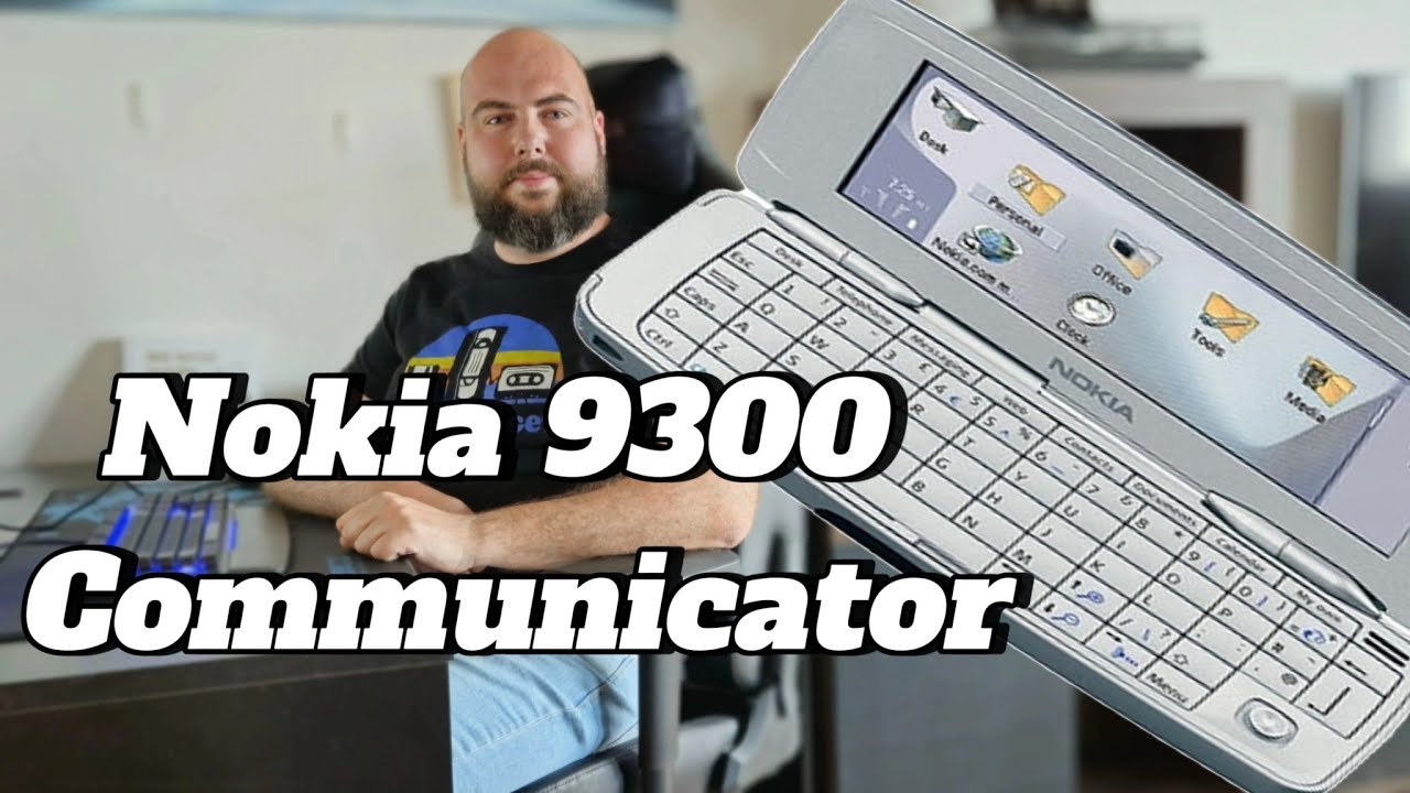 Retrorecenze Nokia 9300 Communicator - High-tech - YouTube