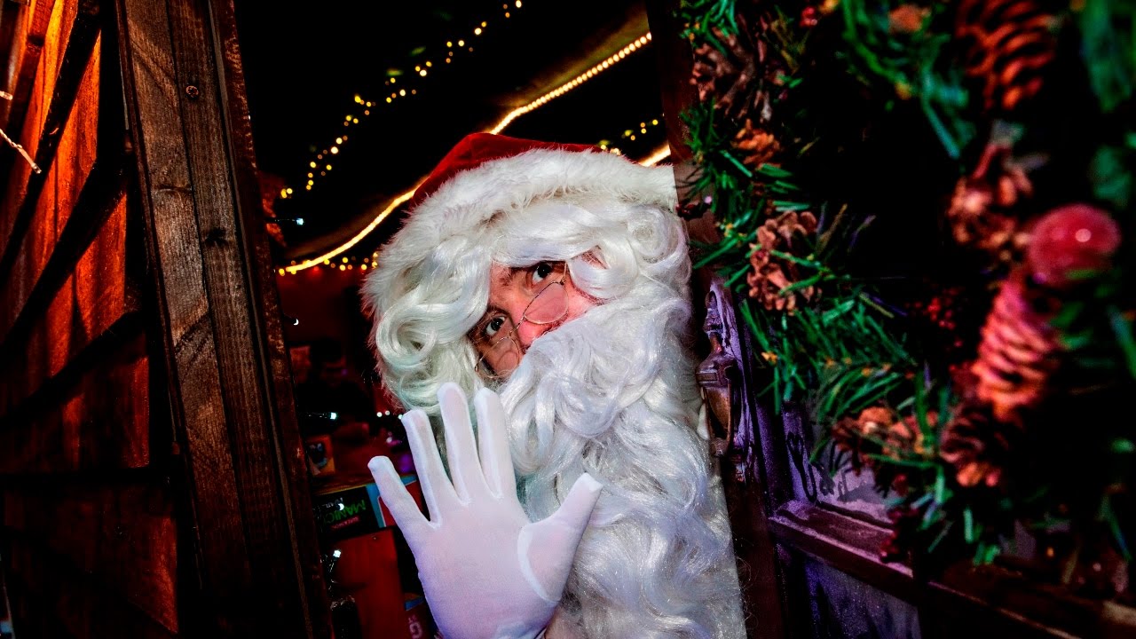 Santa Arrives at the National Forest Adventure Farm - YouTube